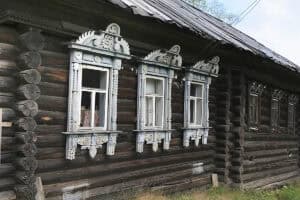 Isba : maison russe traditionnelle