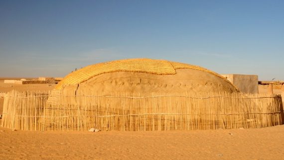 Les tentes nomades du peuple Toubou