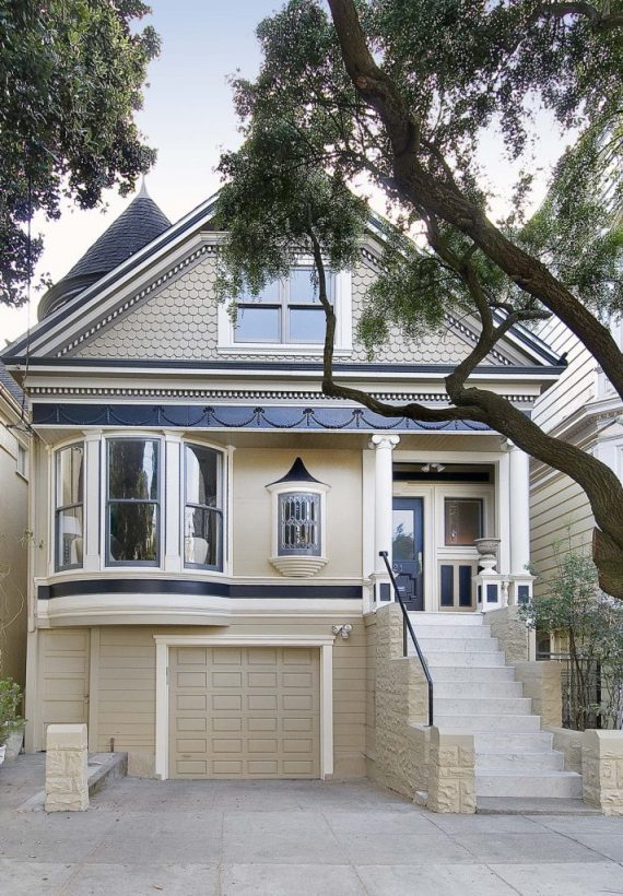 Maison victorienne traditionnelle rénovée à San Francisco en Californie