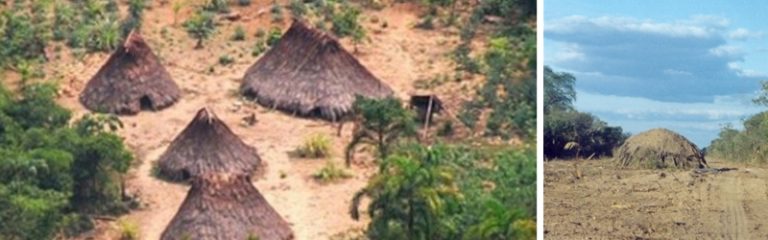 Les maisons du peuple Ayoreo