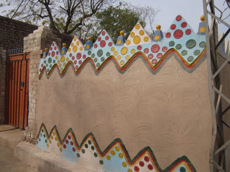 Les magnifiques maisons de boue de Thatta Kedona Les magnifiques maisons de boue de Thatta Kedona