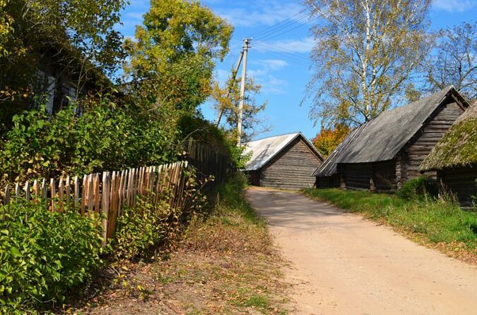 Les maisons en bois de Zervynos