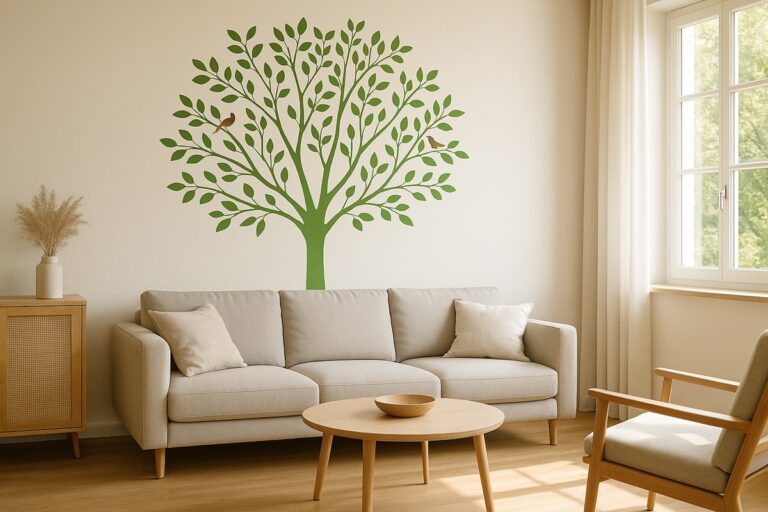 Où placer un sticker arbre dans la maison pour un effet déco réussi